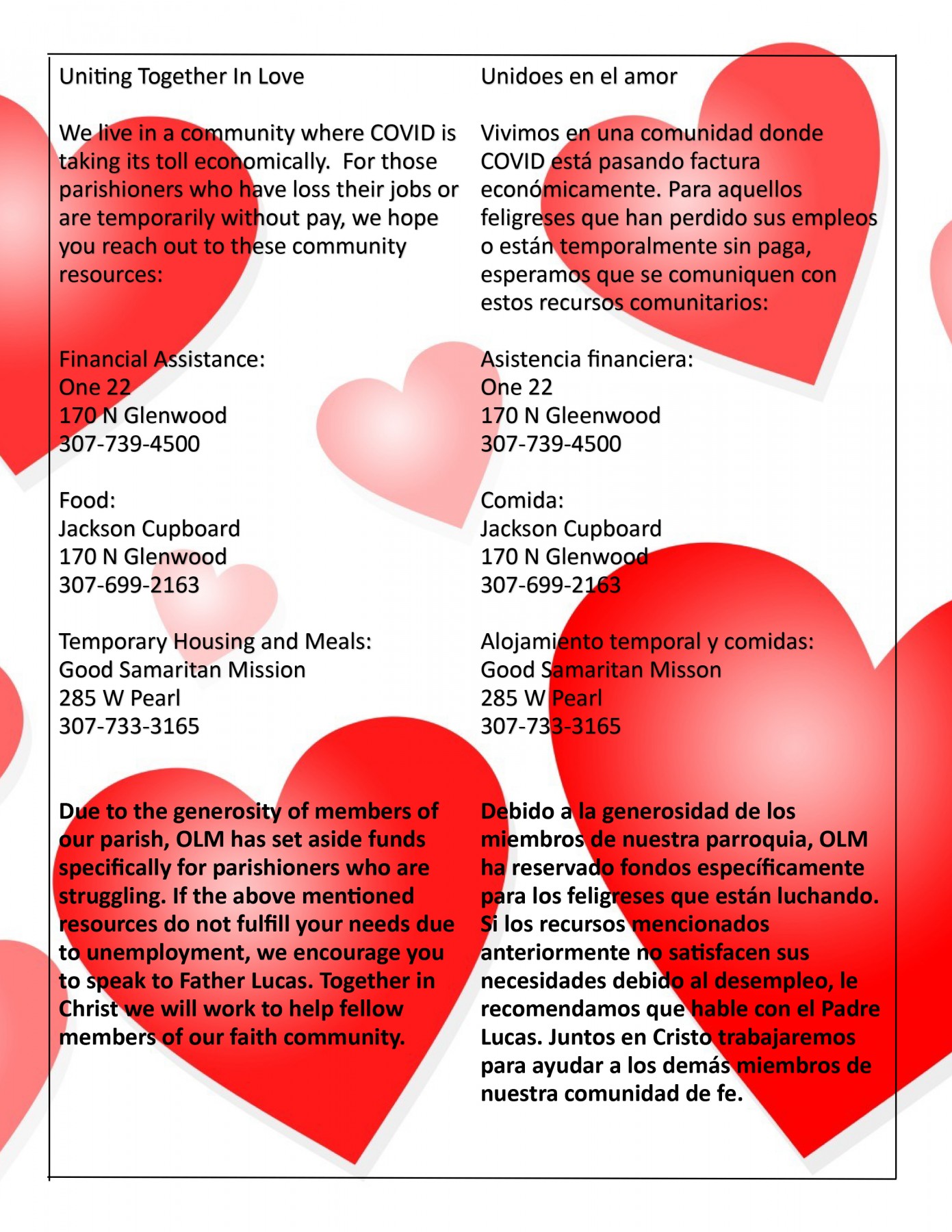 Uniting in Love - Our Lady of the Mountains